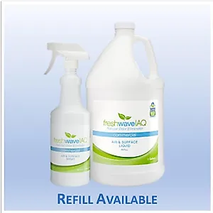 Fresh Wave IAQ Commercial Odor Eliminating Air & Surface Spray with Trigger, 32 Fl. Oz. | Safer Odor Relief | Natural Plant-Based Odor Eliminator | Odor Absorber for Home or Commercial Areas