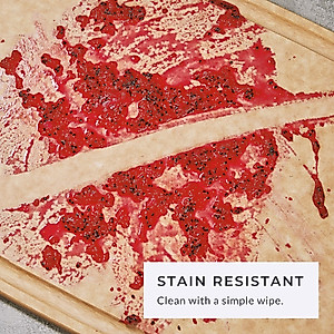 Elihome 2-piece Class Dishwasher Safe Cutting Board Set with 5-piece Premium Stainless Colorful handle Steel Knife Set