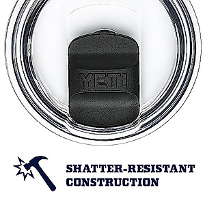 YETI Rambler 20 oz Tumbler, Stainless Steel, Vacuum Insulated with MagSlider Lid, Camp Green