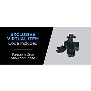 Roblox Action Collection - Monster Islands: Malgorok'Zyth + Fantastic Frontier: Croc Two Figure Bundle [Includes 2 Exclusive Virtual Items]