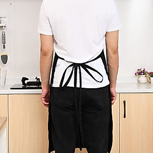Funny Black Aprons for Men Women with 2 Pockets-Your Opinion Wasn’t in The Recipe, Adjustable Bib,Kitchen Cooking Grilling BBQ Apron,Birthday Gifts for Husband, Dad, Boyfriend, Son, Friends