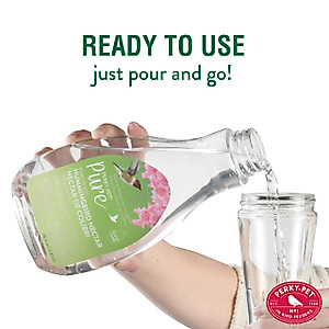 Perky-Pet Clear 297P Pure Ready-to-Use Hummingbird Nectar – 28 oz, 28 Fl Oz (Pack of 1)