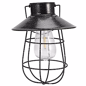 Solar Hanging Light, Weatherproof Outdoor Hanging Lamp, Iron Art Hollow Automatical for Home Decoration Gardens, Courtyards, Porches