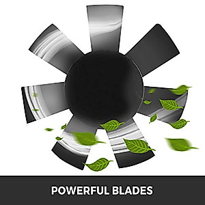 OrangeA Utility Blower Fan 12 Inch 0.7HP 2295 CFM 3300 RPM Portable Ventilator High Velocity Multifunctional Ventilator Fume Extractor (12 Inch)