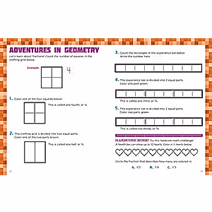 The Best and Biggest Fun Workbook for Minecrafters Grades 1 & 2: An Unofficial Learning Adventure for Minecrafters