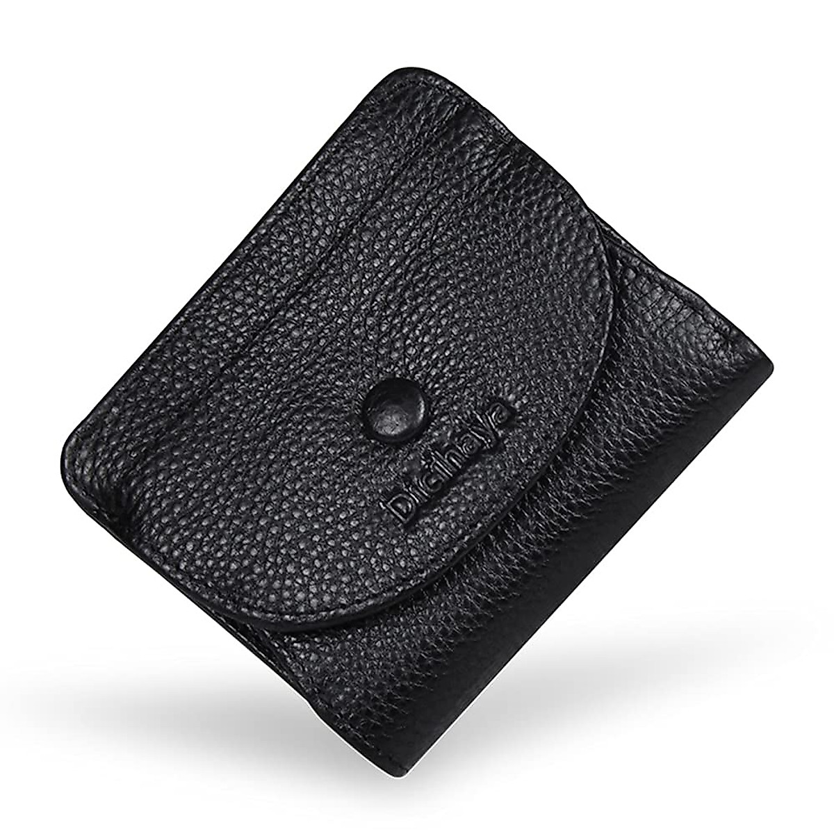 Dicihaya Female Small Wallets Coin Purse Mini Genuine Leather Wallet Bifold Pouch Multiple Cards Holder