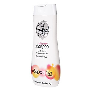Perfect Coat Puppy Shampoo, Baby Powder Scent, 16-Ounce
