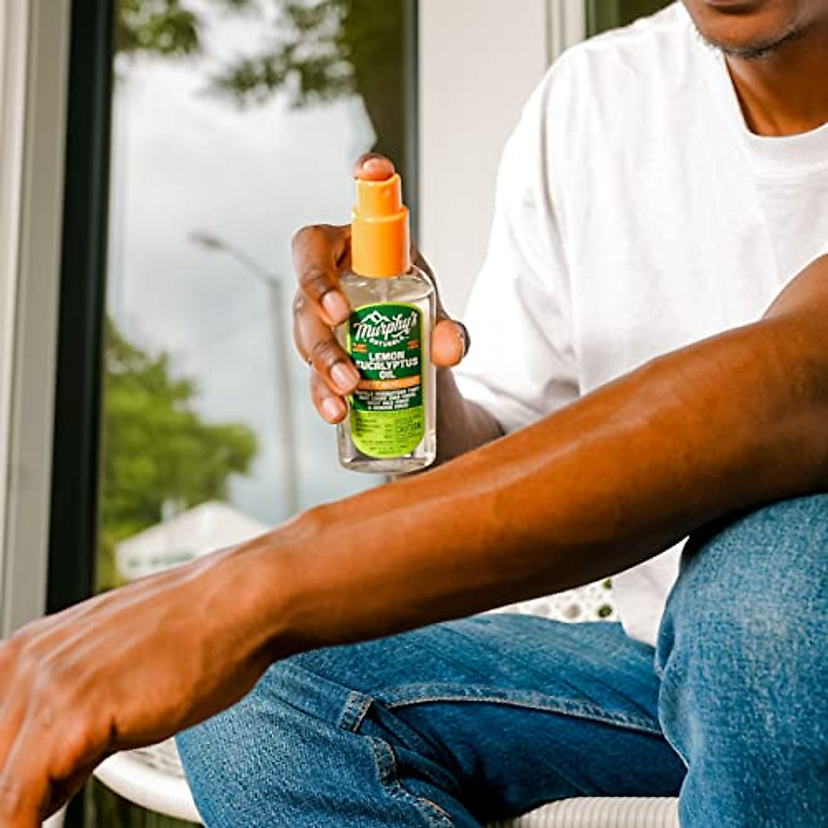 Murphy's Naturals Lemon Eucalyptus Oil Insect Repellent Spray | DEET Free | Plant Based, All Natural Ingredients | Mosquito and Tick Repellent | 4 Ounce Pump Spray | 2 Pack