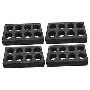 4 Pcs Milk Tea Cup Holder Cup Fixing Packing for Cup Drink Carrier Tray to Go Coffee Cup Holder 8 Cup Accesorios Auto Takeout Coffee Cup Holder Universal Bottle Rack Epe re-usable