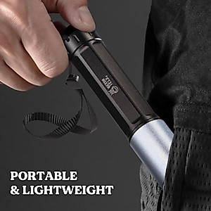 LET'S RESIN UV Light for Resin Curing, Portable Mini 365nm UV Flashlight Black Light, Faster Cure LED Waterproof UV Lamp Rechargeable for Resin Molds, Pet Urine, Dry Stains, Bed Bug