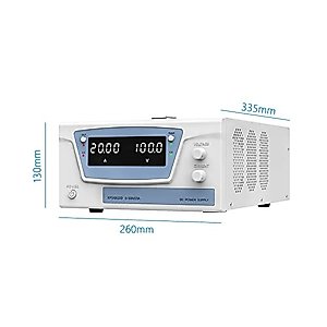 DC Power Supply, 60V 50A Bench Source Laboratory Dc Stabilized Power Supply Adjustable Variable Digital Regulated Power Supply 100V 20A,Electroplating DIY(KPS6030D 0-60V 0-30A)