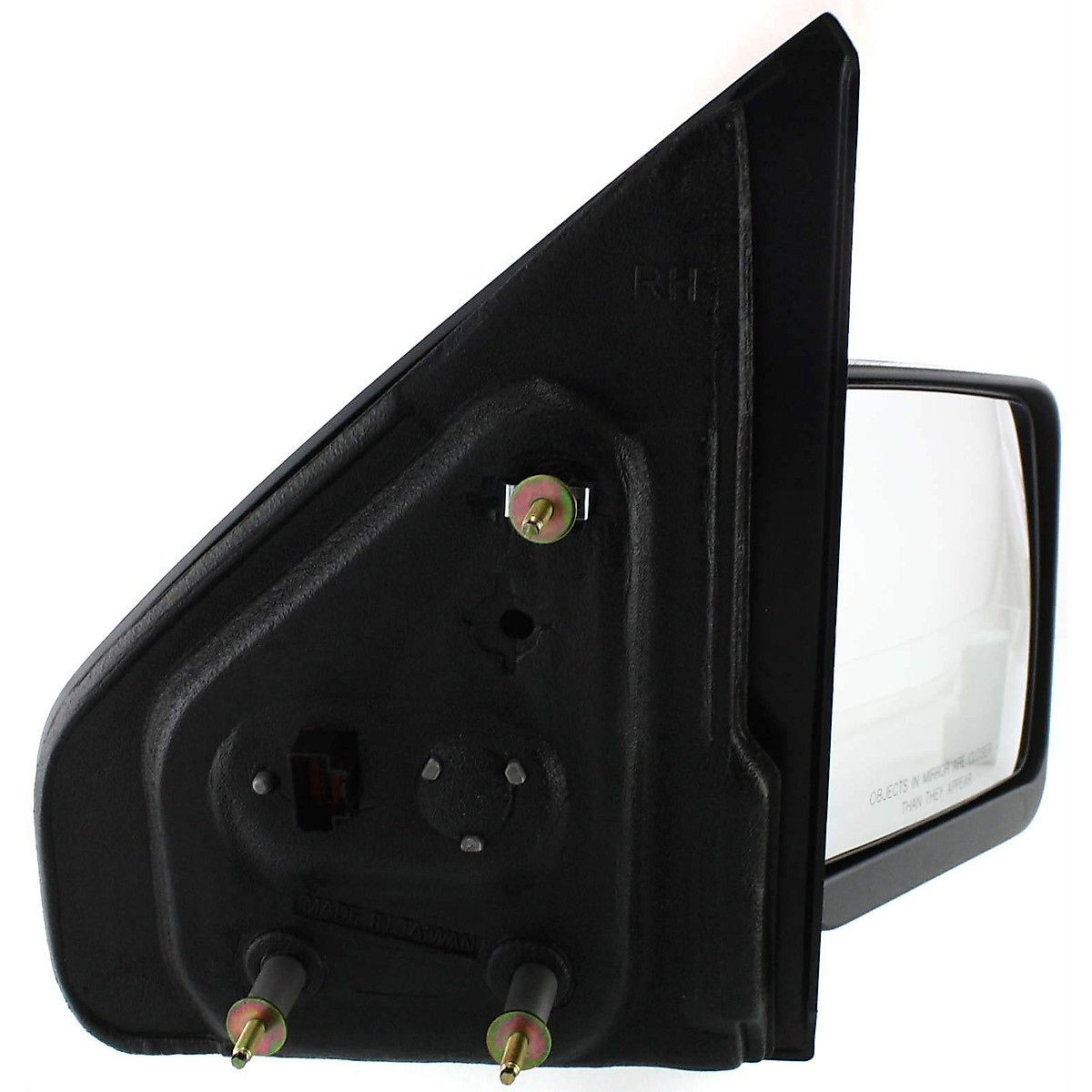 Kool Vue Right Power Heated Door Mirror Compatible With Ford F-150 2004-2008 Manual Fold Without Signal Light & Puddle Lamp Textured New Body Style