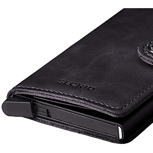 Secrid Men's Card Cases, Black, One Size