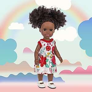 14.5 Inch Black Dolls and Black Baby Doll Clothes Accessories