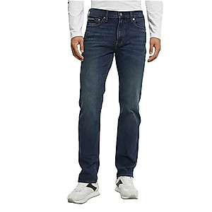 Calvin Klein Men's Straight High Stretch Jeans, Avedon Dark, 36x34