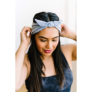 Maven Thread Workout Headbands for Women, 4 inch Thick Non Slip Sweatbands for Women - 2pk - Fashionable & Functional, No-Mess Sweatband, Cute Designs, Style for Any Wear, Comfort & Quality Combined