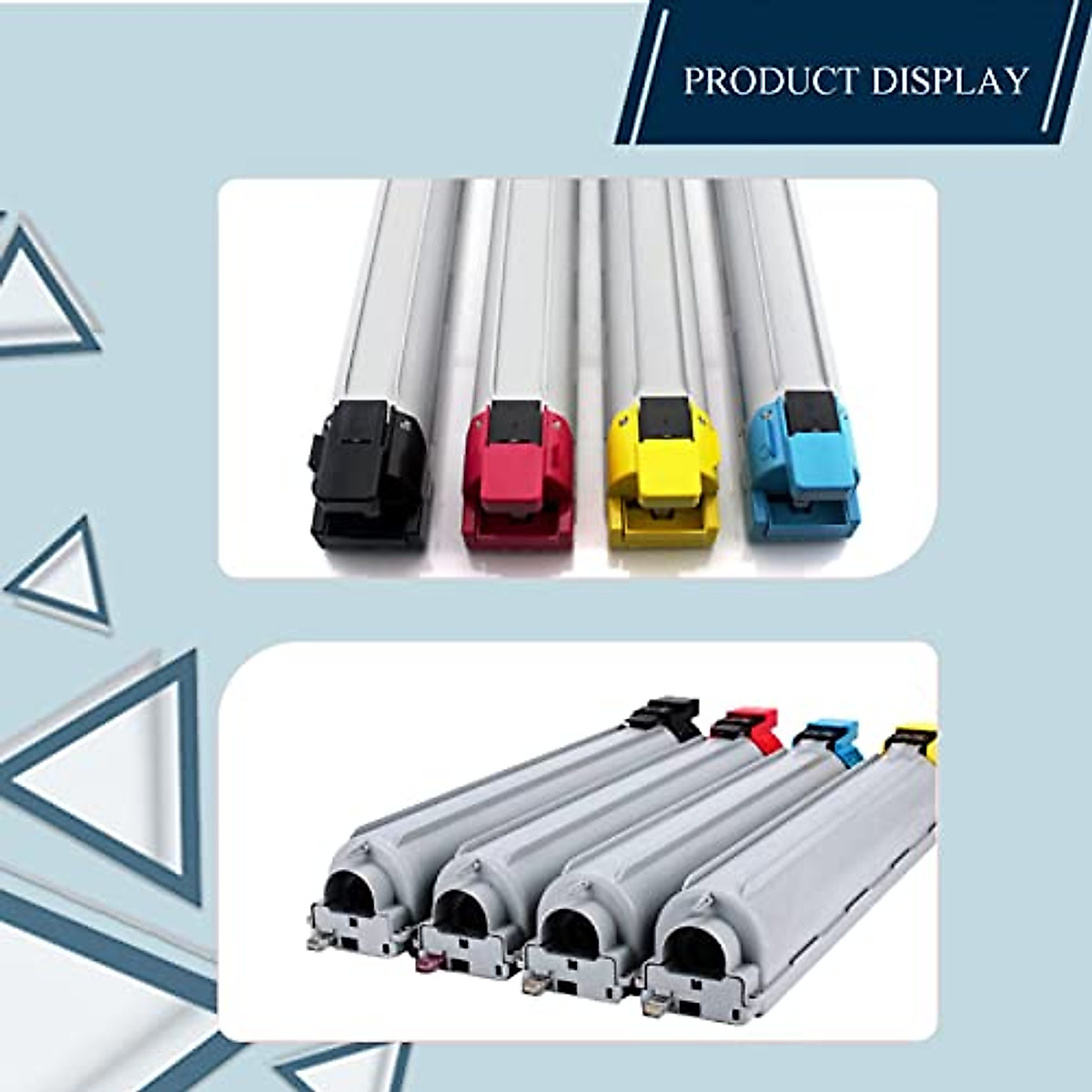 MYSEC CLT-K808S CLT-C808S CLT-M808S CLT-Y808S Toner Cartridge for Samsung, Color Toner Cartridges Compatible with MultiXpress X4300LX X4250LX X4220RX Printer High Yield 4 Pack-CMYK