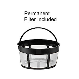 EUROSTAR 4-Cup Coffeemaker (Burgandy)