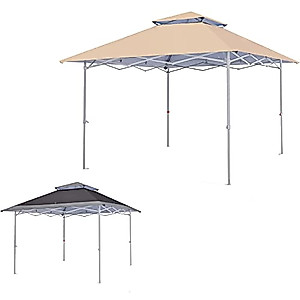 Garden Winds Replacement Canopy Top Cover Compatible with The MasterCanopy, ABCCanopy, and Cooshade 13' x 13' Instant Shelter - Riplock 350