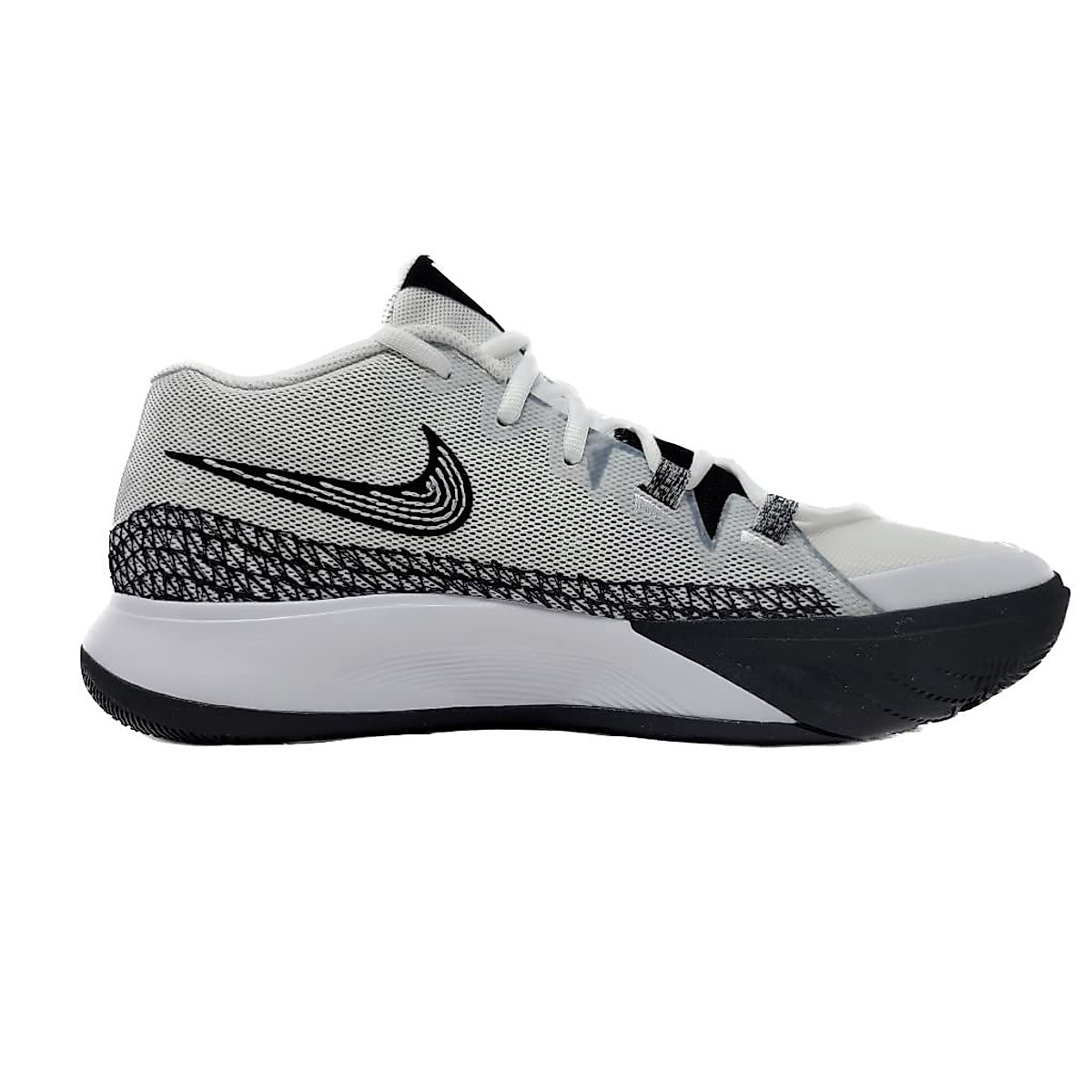 Nike Men's Kyrie Flytrap VI Basketball Shoes, White/Black-White, 12 M US