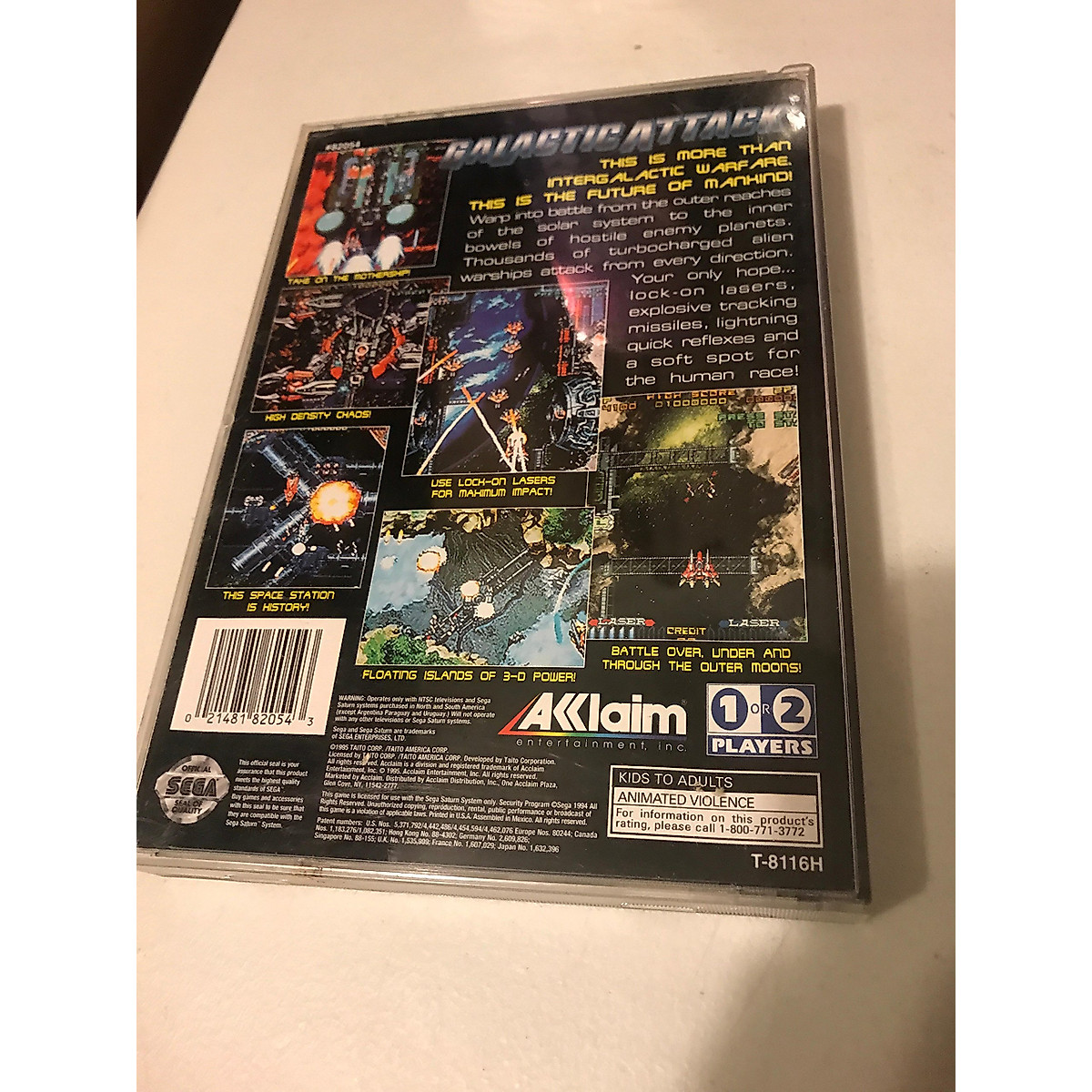Galactic Attack - Sega Saturn