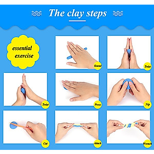 36 Colors Magic Clay Nature Color DIY Air Dry Clay with Tools as Best Present for Children Toy for Kids