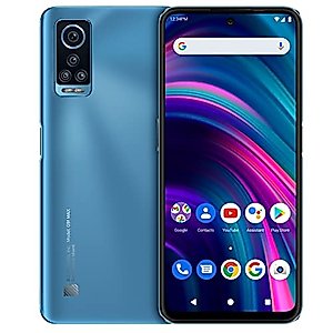 BLU G91 Max | 2022 | 3-Day Battery | Unlocked | 6.8” Full HD+ Display | 128/8GB | 108MP Quad Camera | US Version | US Warranty | (Oceanic Blue)