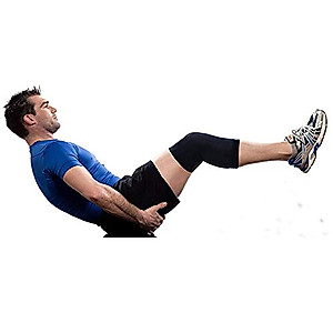 Delight Compression Copper Knee Sleeve, Copper Knee Sleeve Support for Recovery, Athletics, Basketball, Sports, Weightlifting, Injury Recovery, Compression Fit for Women, Men(Single Sleeve) (X-Large)