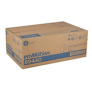 GP PRO by Georgia-Pacific EnMotion, High Capacity Touchless 8" Paper Towel Roll, Brown, 89440, 700 Feet Per Roll, 6 Rolls
