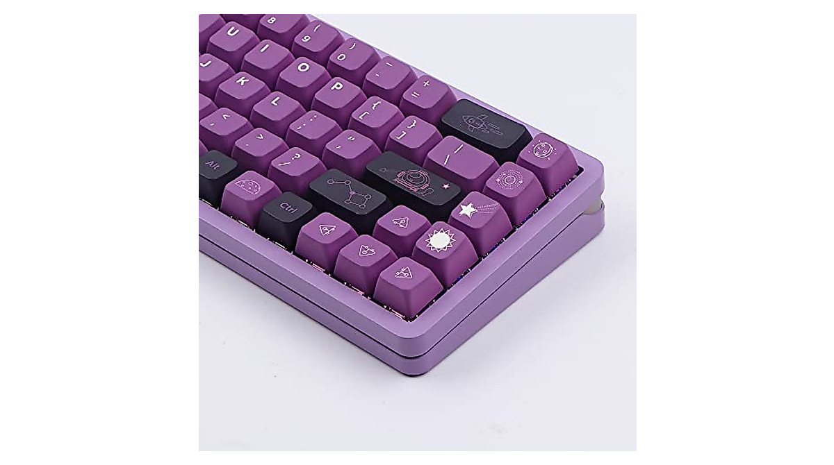 EPOMAKER Space Travel Keycaps Set - 147 Keys for Gamers