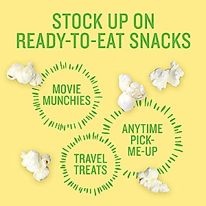 Angie's BOOMCHICKAPOP Sea Salt Popcorn, 0.6 oz. (Pack of 24)