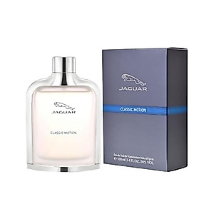 Jaguar Classic Motion Eau de Toilette Spray for Men, 3.4 Ounce