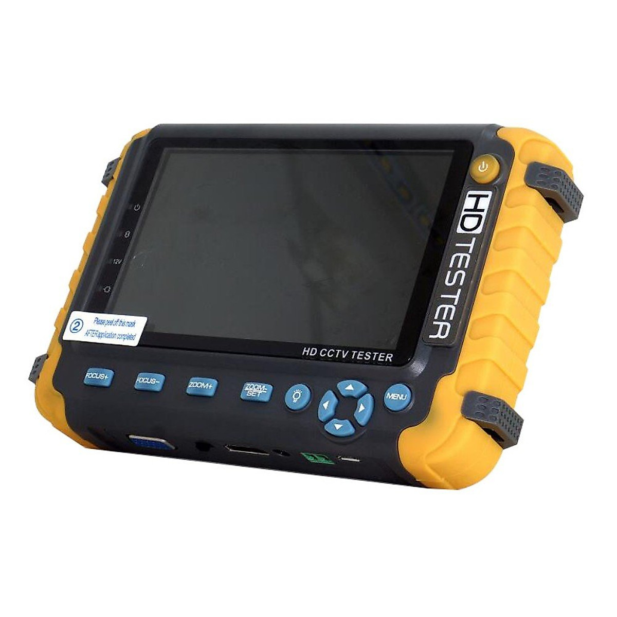 DiySecurityCameraWorld- 5 Inch CCTV Tester Monitor IV8W 8MP AHD 8MP TVI 8MP CVI CVBS Analog Security Camera Tester Video Monitor with PTZ Controller/UTP Cable Test/VGA HDMI Input