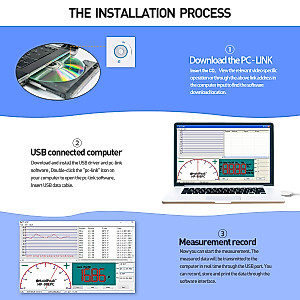 Digital Multimeter, INFURIDER YF-90EPC 4000 Counts Volt Meter, Auto-ranging Multimeter Tester Voltmeter Ammeter DMM for AC DC Volt, Amp, Ohm, Cap,Temp, Battery Test with USB Connect to PC