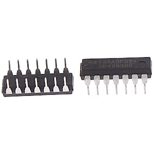 10PCS TI CHIP CD4093BE CD4093 4093 DIP-14 DIY DEVELOPE
