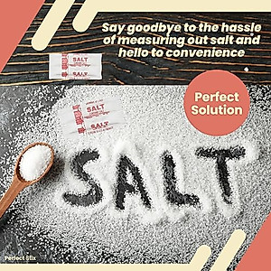 Perfect Stix Iodized Salt Packets - .6 Grams - 1000 Packets (Packaging may vary.)