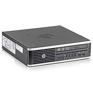 HP 8300 USFF Computer Desktop PC, Intel Core i5 3.2GHz Processor, 8GB Ram, 120GB Solid Drive, WiFi | Bluetooth, 1080p Webcam, Wireless Keyboard & Mouse, 20 Inch Monitor, Windows 10 (Renewed)