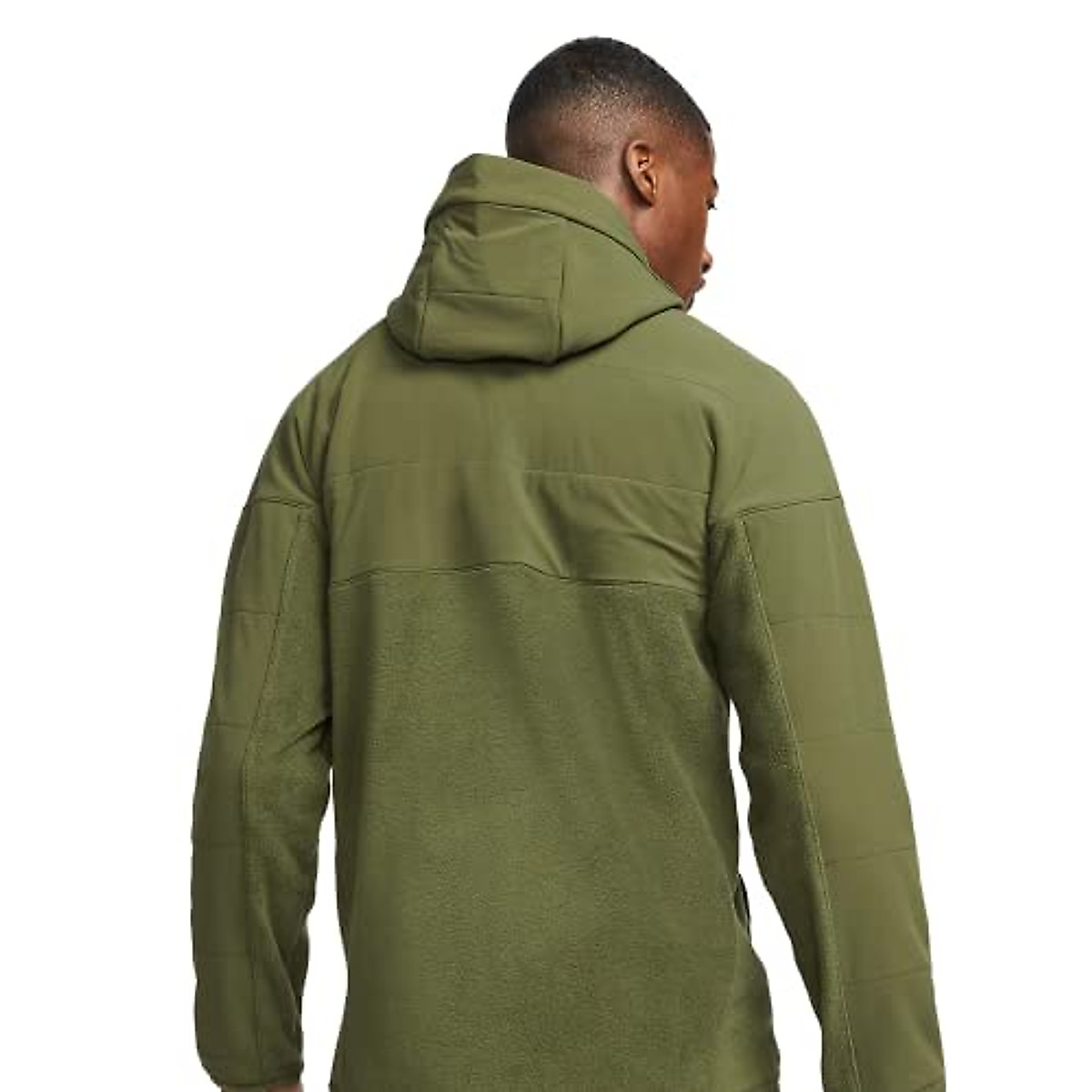 Nike Therma Fleece Full-Zip Winterized - Rough Green - Men's Medium