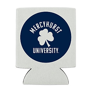 Mercyhurst University Bears Logo Can Cooler - Drink Sleeve Hugger Collapsible Insulator - Beverage Insulated Holder