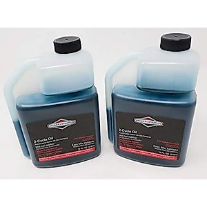 Briggs & Stratton 2-Cycle Easy Mix Motor Oil - 16 Oz. 100036 (Pack of 2)