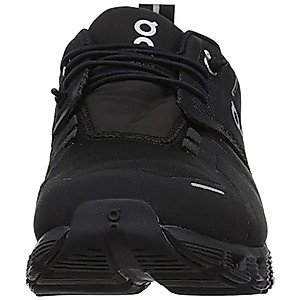 On Women's Cloud 5 Waterproof Sneakers, All Black, 8 Medium US