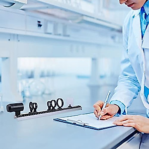 Science Classroom Optics Kit 9pcs Labs Complete optical bench kit Basic Optical Bench Optical Instrument Optical Bench Set