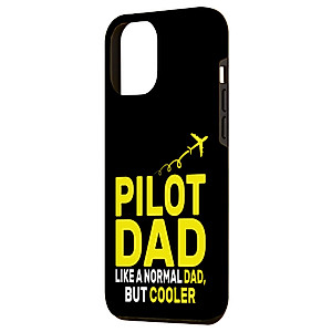 iPhone 14 Pro Max Funny Pilot Art For Dad Pilot Aviation Airplane Humor Pilot Case