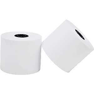 (2 Rolls) 2 1/4 x 150 ft, White, adding machine tape Paper Rolls, Premium One Ply Cash Register/Adding Machine/Calculator Roll Printing Calculator 10 key adding machine tape for El-1750 1801 P23