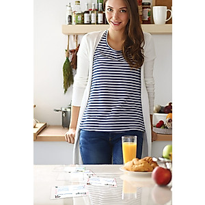 Better Kitchen Products Crystal Clear Recipe Card Covers, 4 x 6 Inch, 200 Pack