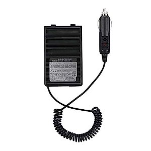 Car Battery Eliminator Adapter Charger for Yaesu FT 60R FT 60E Vertex VX160 VX418 VX177 VX170 VX400 VX420 VX120 VXA300 VX428 Walkie TalkieTwo way Radio