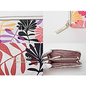 kate spade new york Hawaii Exclusive Cream Floral long Slim Continental Wallet