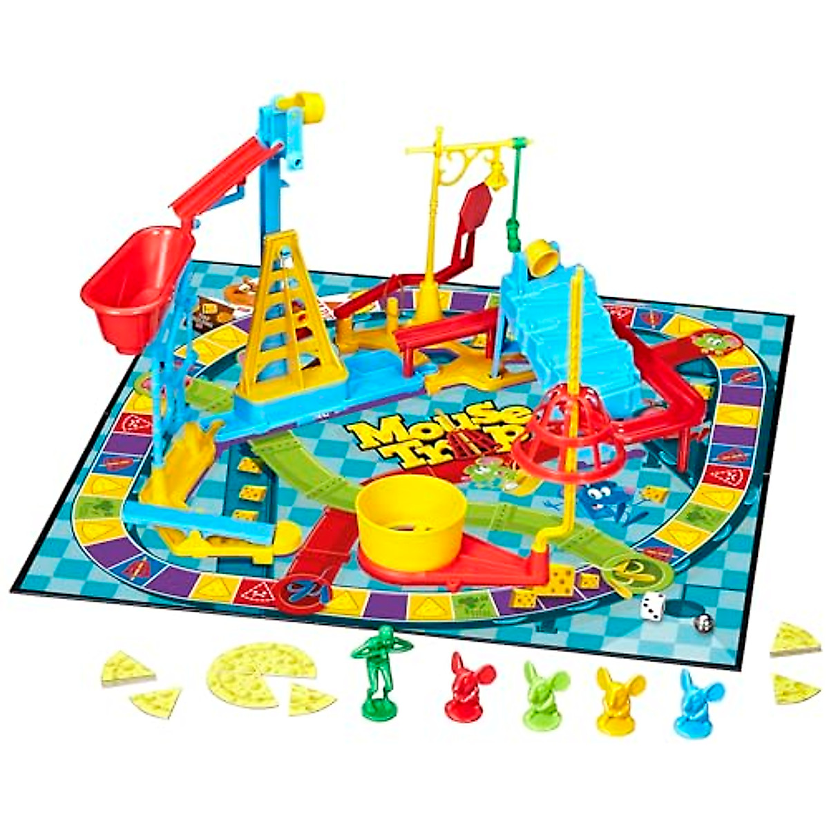 Hasbro Gaming Mouse Trap Board Game for Kids Ages 6 and Up,Classic Kids Game