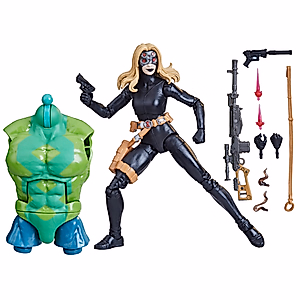 Marvel Legends Series: Yelena Belova Black Widow, Classic Comic Collectible 6-Inch Action Figure, 4+ Years