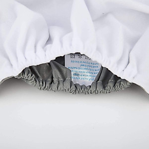 Adult Cloth Diaper Cover Nappy Reusable Washable Adjustable for Disability Incontinence Person (Blue)